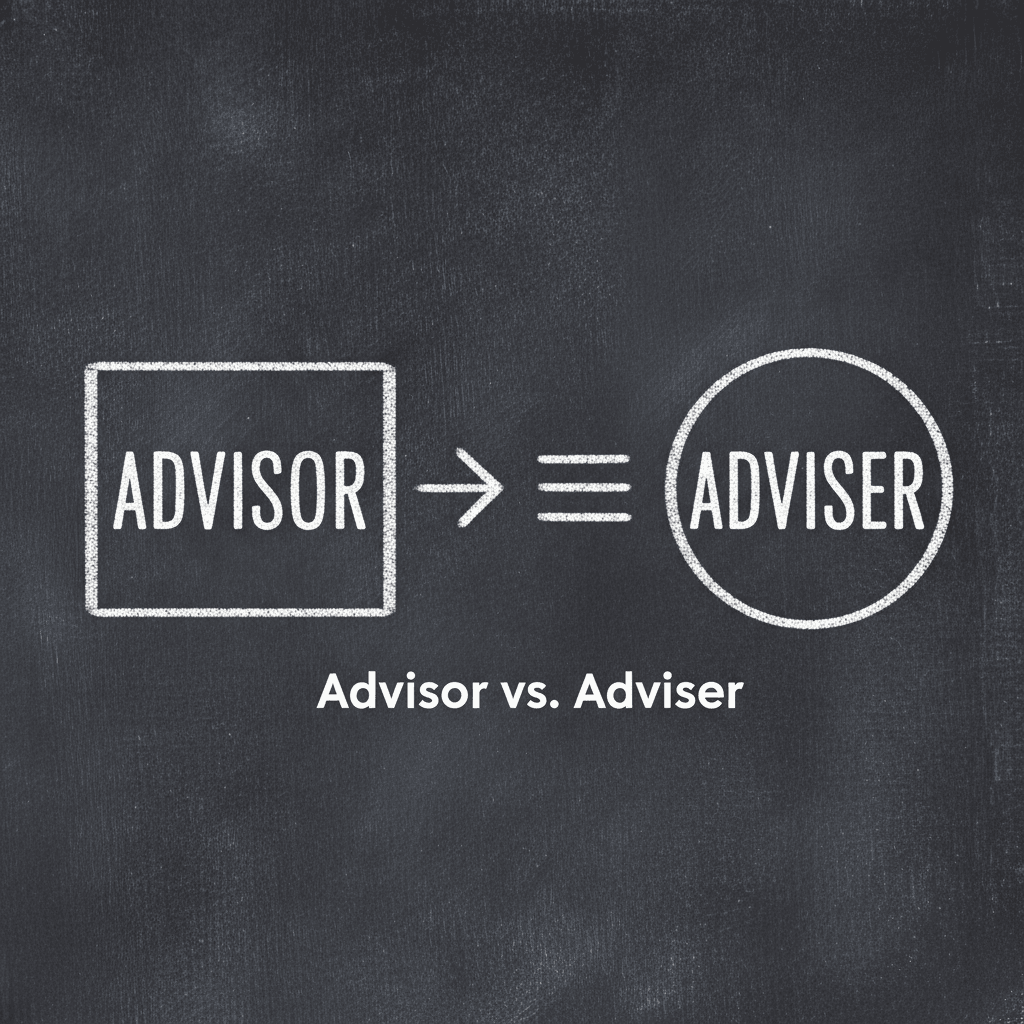 Advisor vs. Adviser: What’s the Difference? | Humanizey